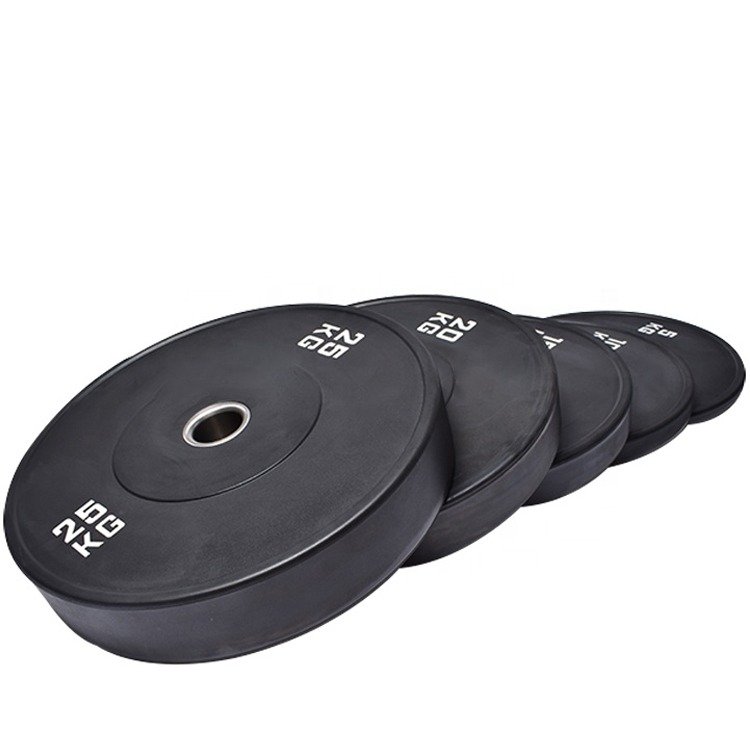 Black Rubber Bumper Plate - RXtreme